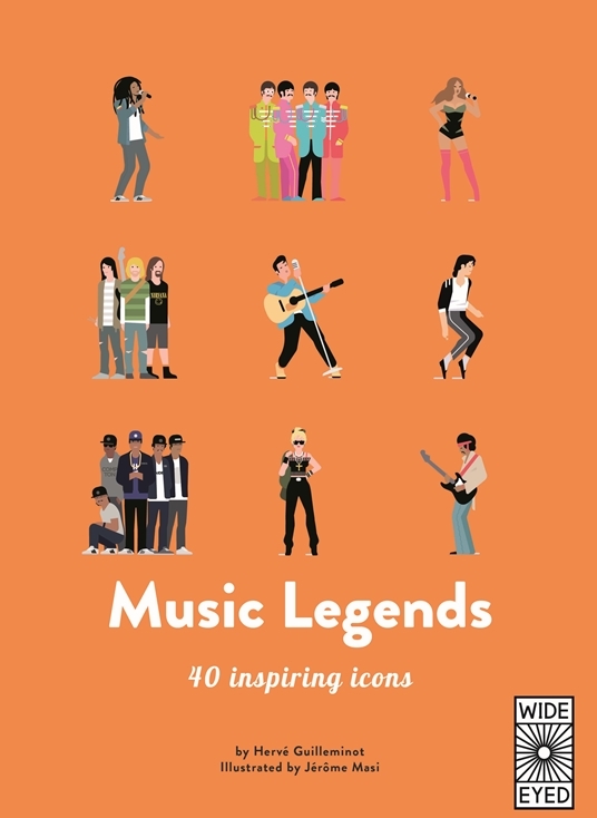 Music Legends: 40 inspiring icons by Hervé Guilleminot | Goodreads