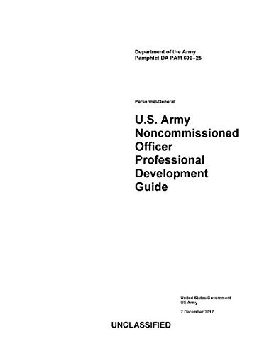 Department of the Army Pamphlet DA PAM 600-25 Personnel-General: U.S ...