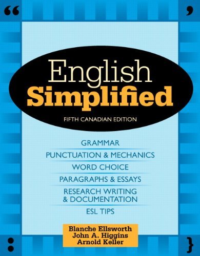 English Simplified, Fifth Canadian Edition by Blanche Ellsworth | Goodreads