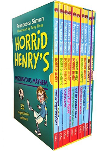 Horrid Henry’s Mischievous Mayhem Collection 10 Books Box Set by ...