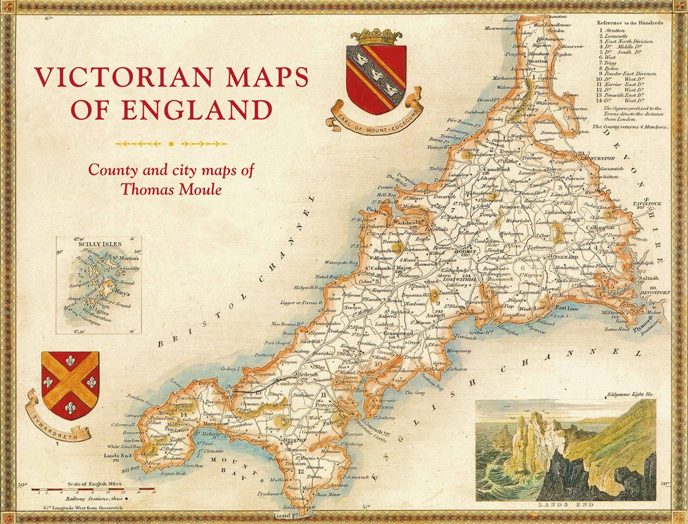 Victorian Maps of England: County and City Maps of Thomas Moule by ...