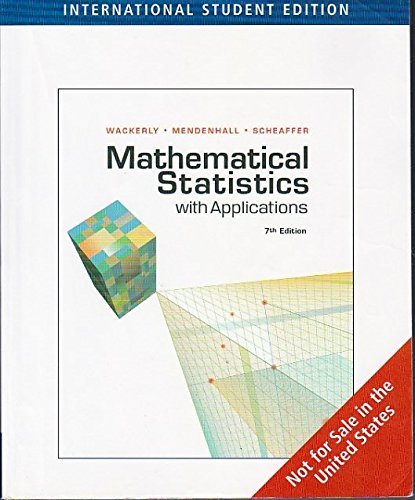 Mathematical Statistics with Applications by Dennis Wackerly | Goodreads