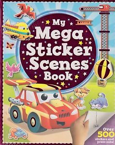 My Mega Sticker Scenes Book by Igloo Books | Goodreads