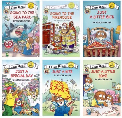 Little Critter Beginning Reading Six Book Set : Going to the Sea Park ...