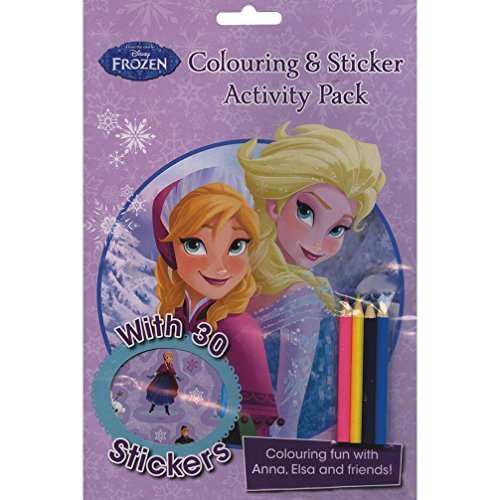 Disney Frozen Colouring & Sticker Activity Pack: Colouring Fun with ...