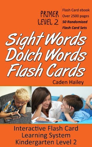 Sight Words Dolch Words Flash Cards - Interactive Dolch Flash Card ...