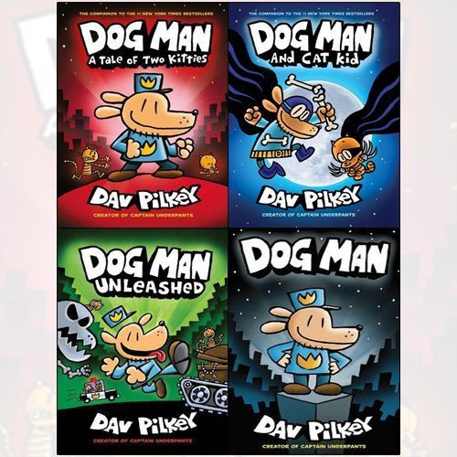dog man collection dav pilkey books set - a tale of two kitties ...