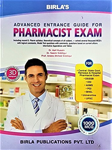 ADVANCED ENTRANCE GUIDE FOR PHARMACIST EXAM by Asif Husain | Goodreads
