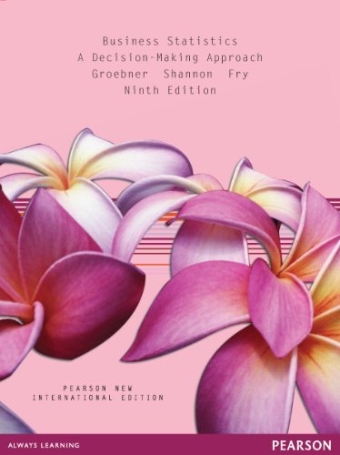 Business Statistics: Pearson New International Edition by David F ...