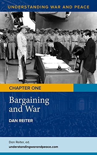 Bargaining and War (Understanding War and Peace) by Dan Reiter | Goodreads