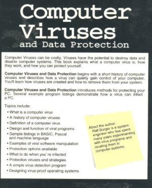 Computer Viruses and Data Protection by Ralf Burger | Goodreads