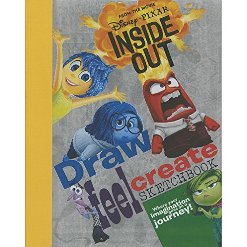 Disney Pixar Inside Out Draw, Feel, Create Sketchbook by Parragon India ...
