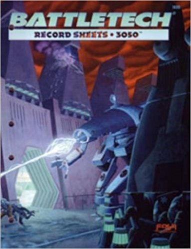 Classic Battletech: Record Sheets 3050 (FAS1696) by FASA Corporation ...