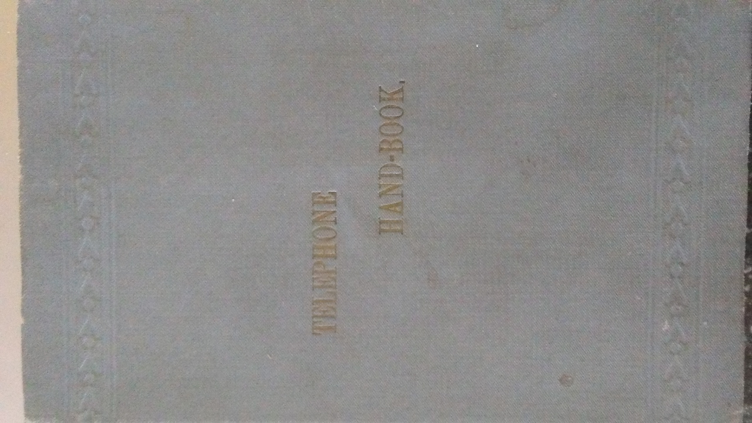 The Telephone Hand-Book by Herbert Laws Webb | Goodreads