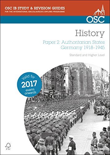 IB History - Paper 2: Authoritarian States Germany 1918-1945 SL & HL by ...