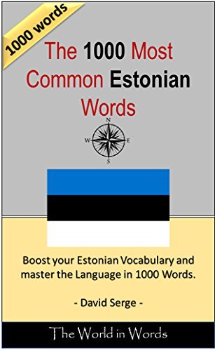 The 1000 most Common Estonian Words: Vocabulary Training : Learn the ...