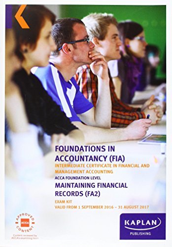 Fa2 Maintaining Financial Records Exam K by Kaplan Publishing | Goodreads