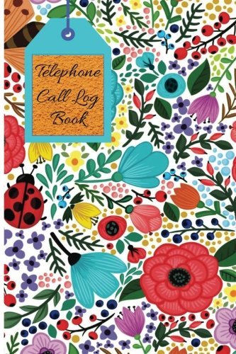 Telephone Call Log Book: Phone Log Book: Telephone Memo , Journal ...
