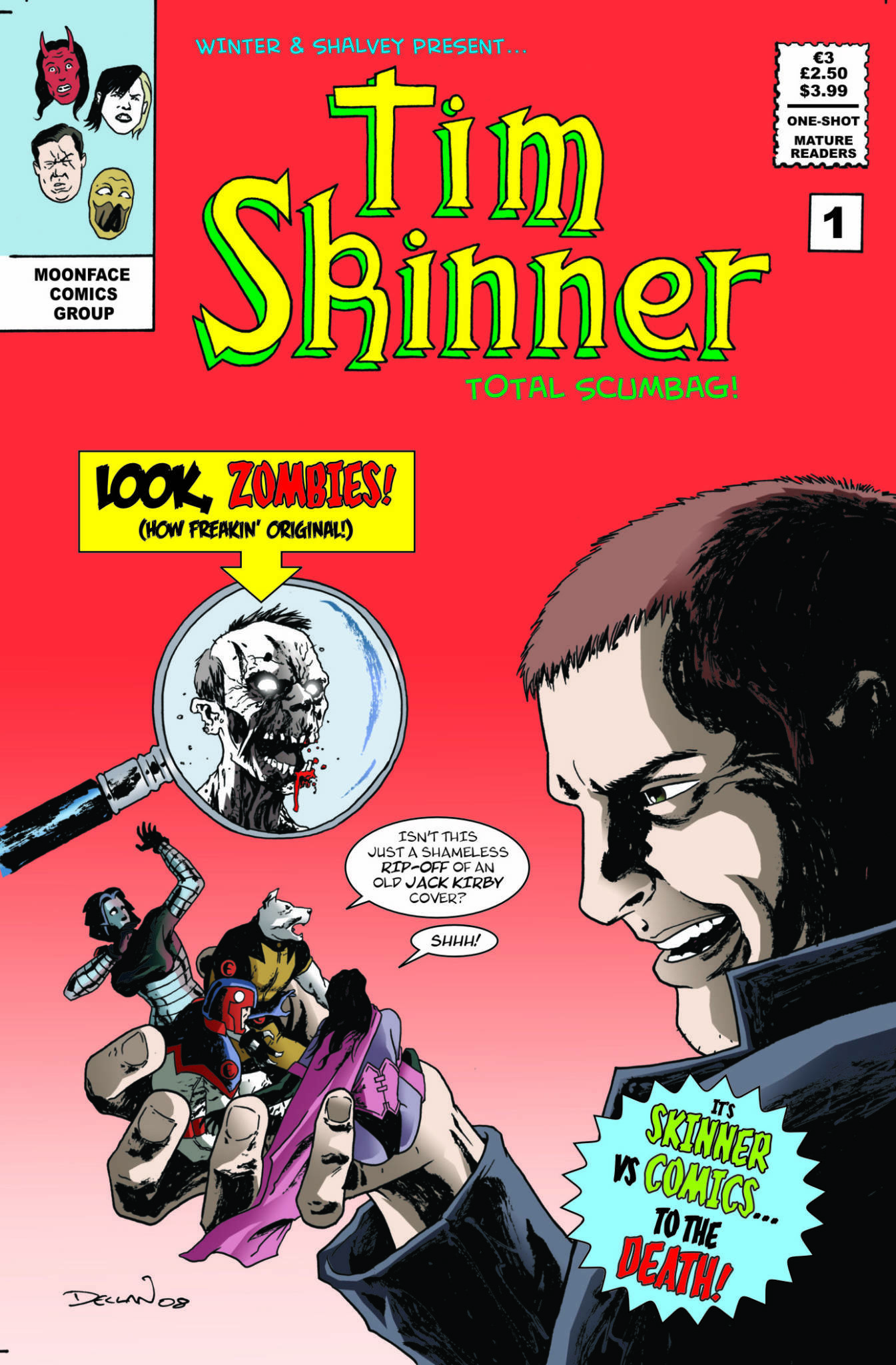 Tim Skinner: Total Scumbag! (Tim Skinner #1) by Andy Winter | Goodreads