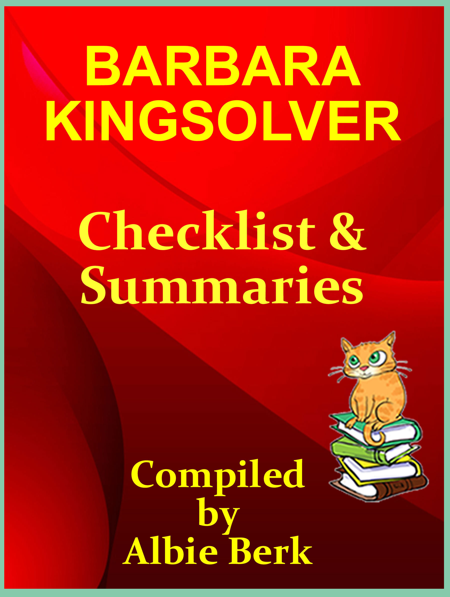 Barbara Kingsolver: Best Reading Order - with Summaries Checklist ...