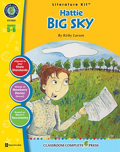 Hattie Big Sky - Novel Study Guide Gr. 5-6 - Classroom Complete Press ...