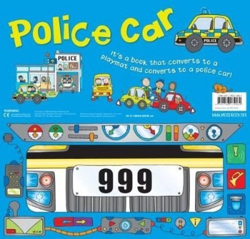 Convertible Police Car-Innovative, 3-in-1 Convertible Storybook ...