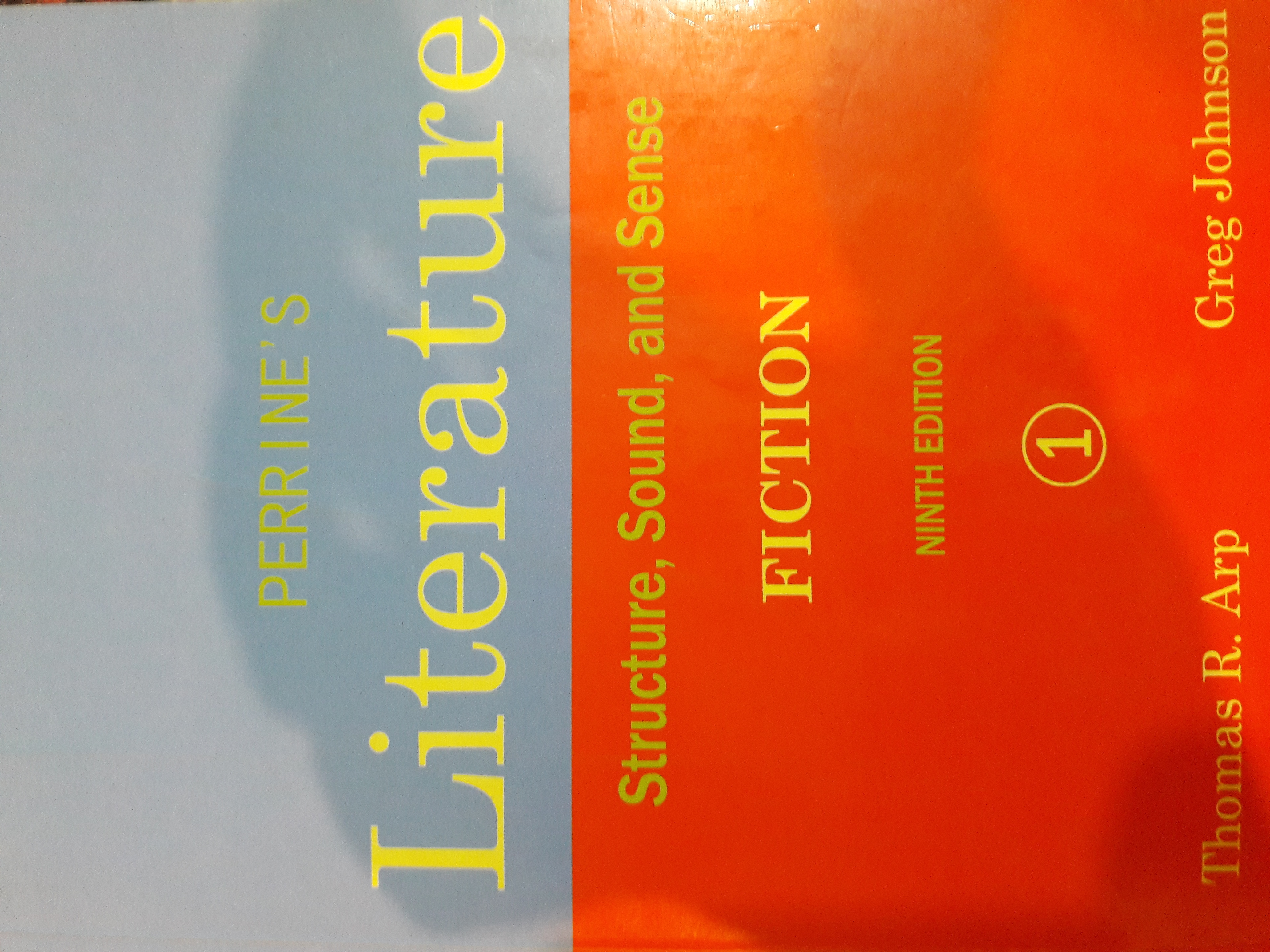 Perrine's Literature: Structure, Sound, and Sense--Fiction by Thomas R ...