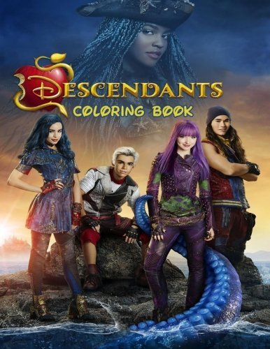 Descendants Coloring Book: Coloring Book for Kids and Adults, Activity ...