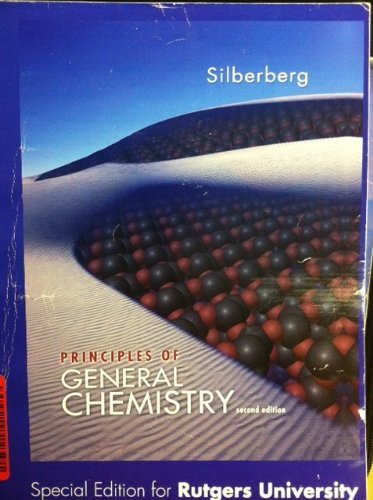 Principles of General Chemistry 2nd Edition Rutgers University by ...