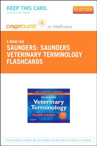 Saunders Veterinary Terminology Flash Cards by Elsevier | Goodreads