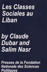 Les classes sociales au Liban (Cahiers de la Fondation nationale des ...