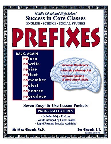 PREFIXES (Suffixes ~ Prefixes) by Matthew Glavach | Goodreads