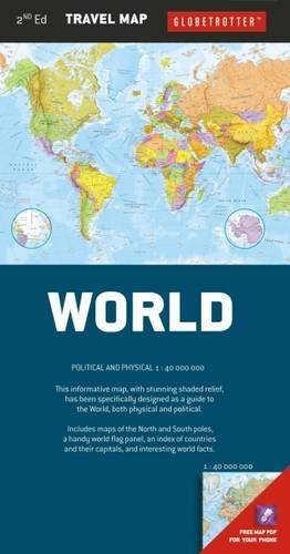 World Travel Map (Globetrotter Travel Map) by New Holland Publishers ...