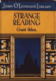Strange Reading by Grant Uden | Goodreads