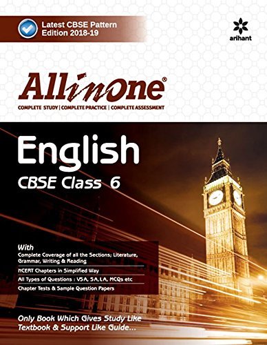 Cbse All In One English Class 6 For 2018 - 19 by Arihant Experts ...