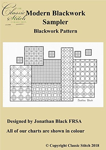 Modern Blackwork Sampler Blackwork Pattern by Jonathan Black | Goodreads