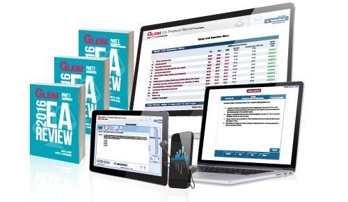 Gleim EA Review (2016 Edition): Part1, 2, and 3 plus online access by ...