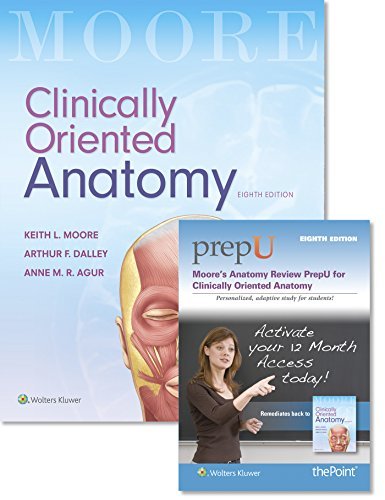 Moore Clinically Oriented Anatomy 8E Text & Moore's Anatomy Review ...