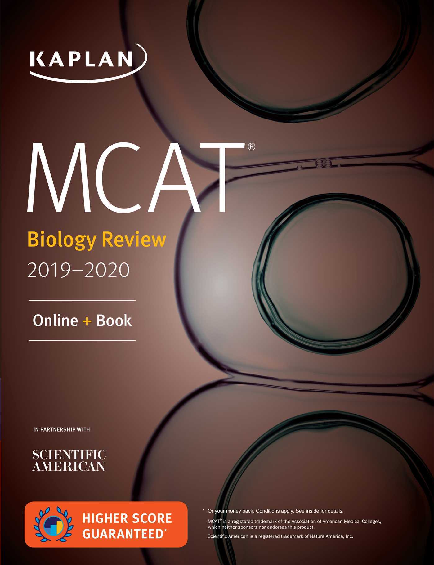 MCAT Biology Review 2019-2020: Online + Book by Kaplan Test Prep ...