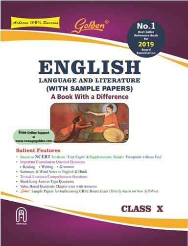 Golden - English Language and Literature with Sample Papers Class-X ...