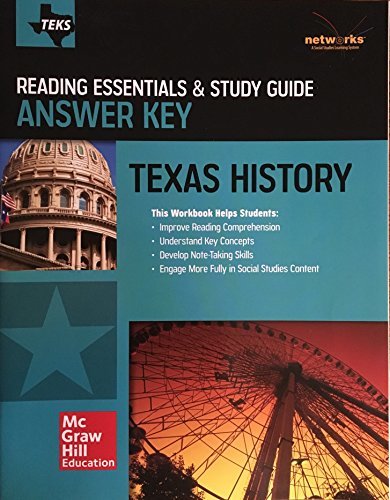 TEKS Texas History - Reading Essentials & Study Guide - Answer Key by ...