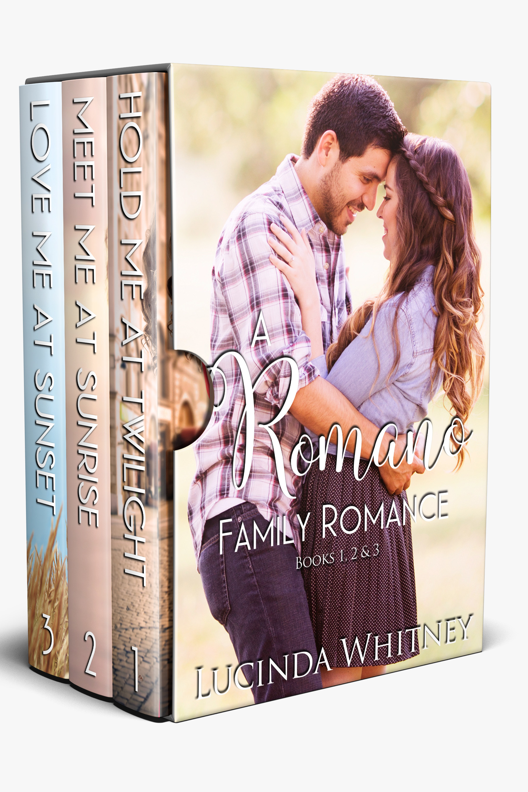 Romano Family Romance Volume 1 Box Set: Hold Me At Twilight, Meet Me At Sunrise, Love Me At ...