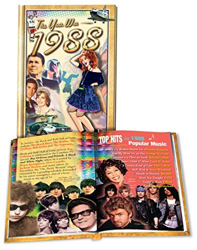 "The Year Was 1988" Mini Book Birthday Gift by Flickback Media | Goodreads