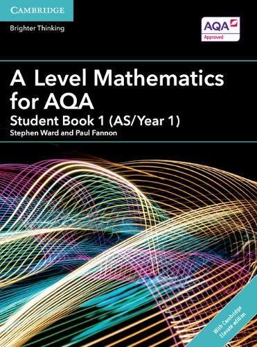 A Level Mathematics for Aqa Student Book 1 (As/Year 1) with Digital ...