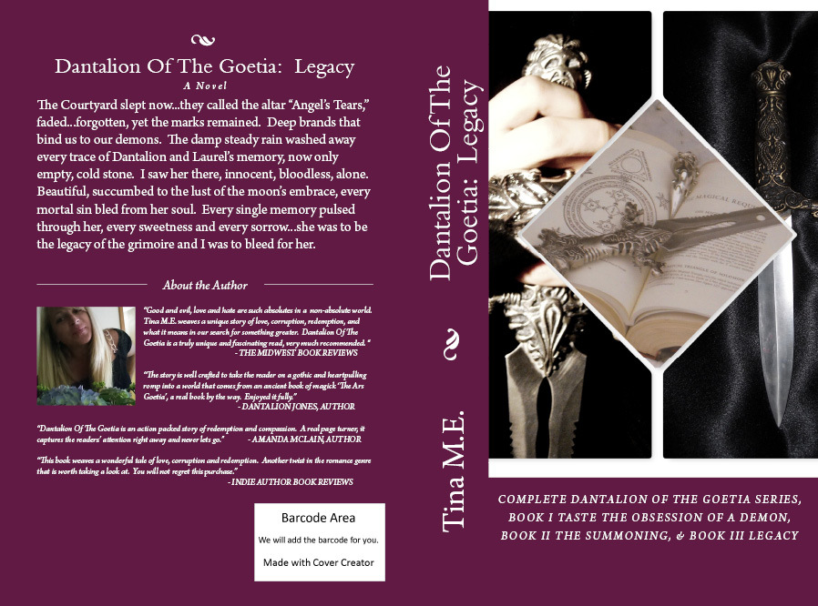 Dantalion of the Goetia: Legacy by Tina M.E. | Goodreads