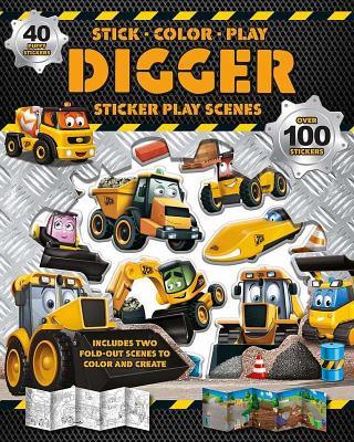 Digger Sticker: Play Scenes by Igloo Books | Goodreads
