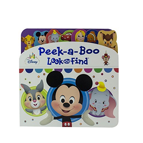 Disney Baby: Peek-a-Boo Lift a Flap Look and Find Book by Walt Disney ...