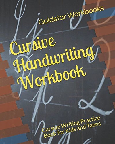 Cursive Handwriting Workbook: Cursive Writing Practice Book for Kids ...