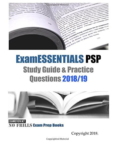 ExamESSENTIALS PSP Study Guide & Practice Questions 2018/19 Edition by ExamREVIEW | Goodreads