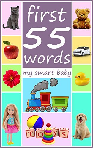 First 55 words | teach your toddler first English words: Illustrated ...